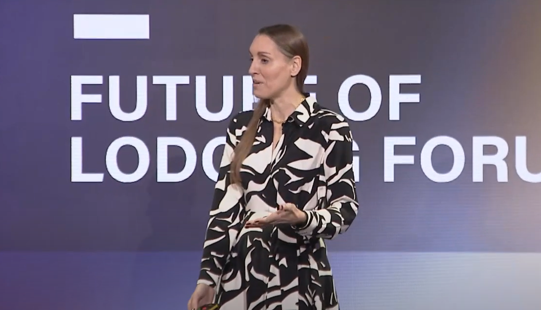 Skift Future of Lodging Forum 2023 keynote - Tamara Lohan | Speakers Corner